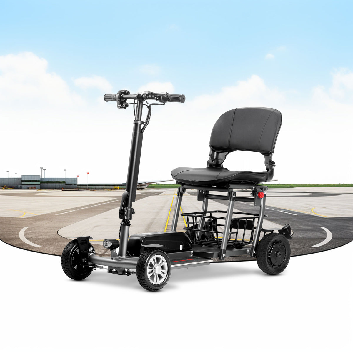 Rubicon FX04 - Compact, Portable, Lightweight Foldable Mobility Scooter ...